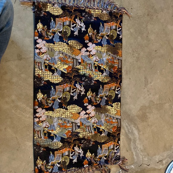 Other | Vintage Asian Cloth With Fringes | Poshmark